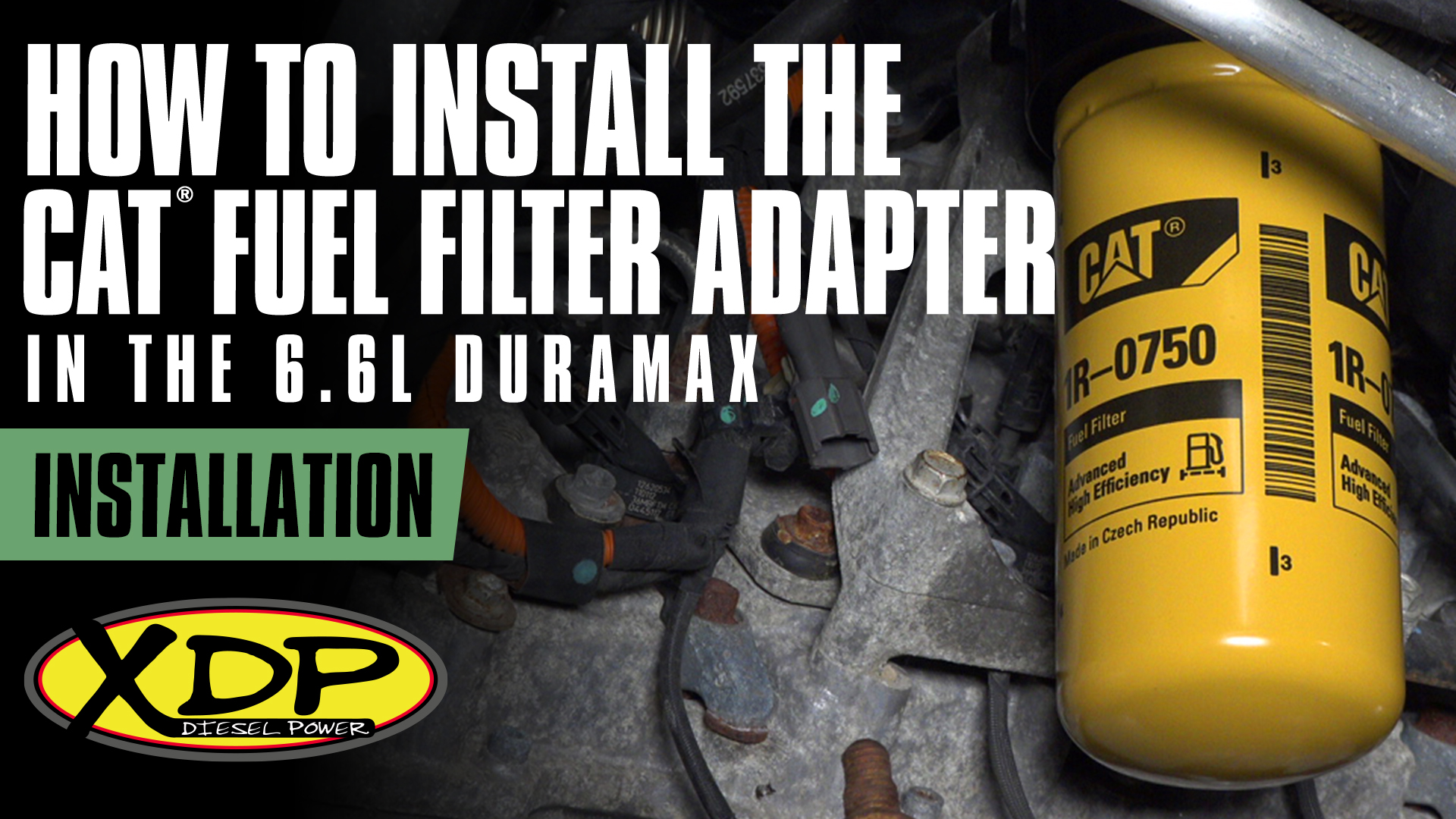 XDP CAT Fuel Filter Adapter Install Guide - XDP Blog