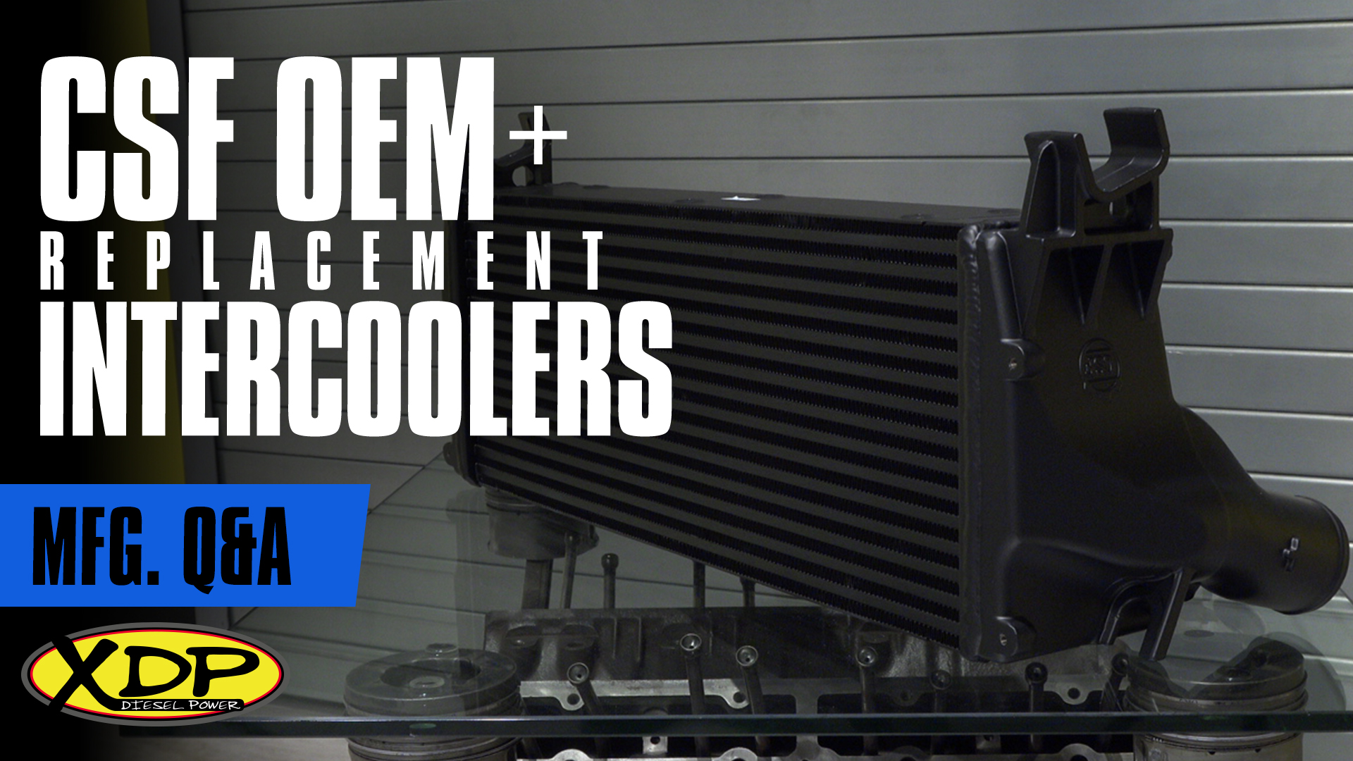 CSF Cooling Components at XDP! - XDP Blog