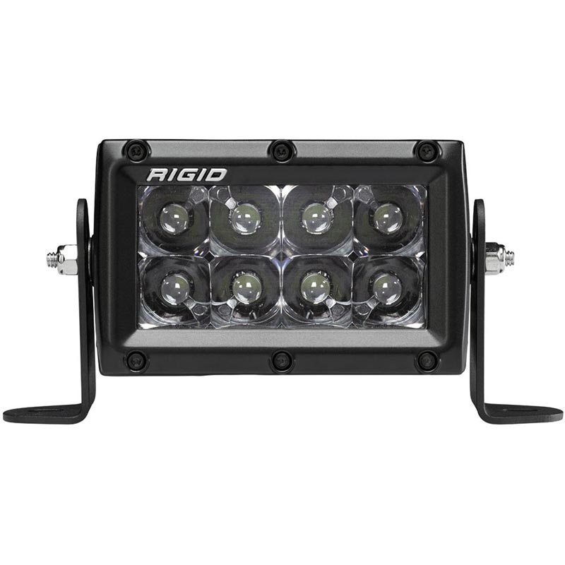 Rigid 104213BLK E-Series Pro 4" Midnight Spot LED Light Bar | XDP