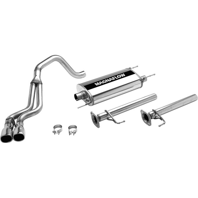 MagnaFlow 15781 2.5" MF Series Dual Cat-Back Exhaust System | XDP