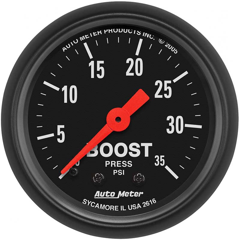 Auto Meter Z-Series Boost Gauge 2616 | XDP