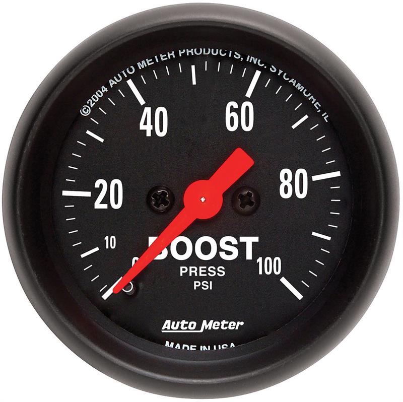 Auto Meter Z-Series Boost Gauge 2618 | XDP