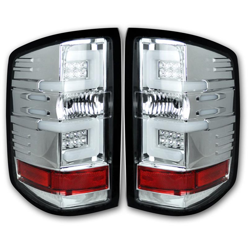 Recon 264238CL Clear Lens OLED Tail Lights | XDP