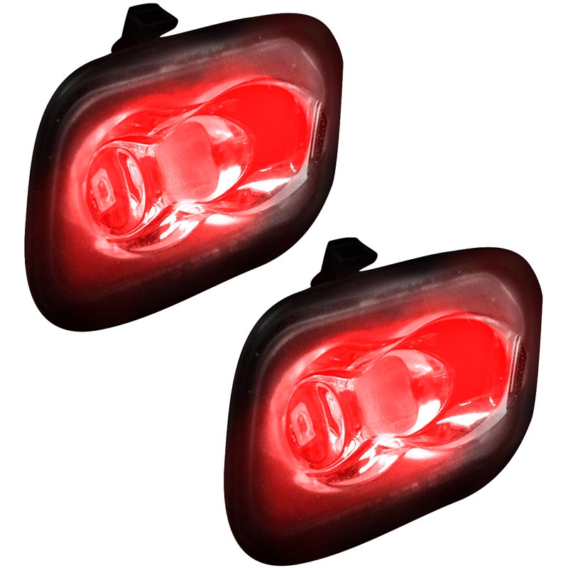 Recon 264243RD Red LED Mirror / Puddle Lights | XDP