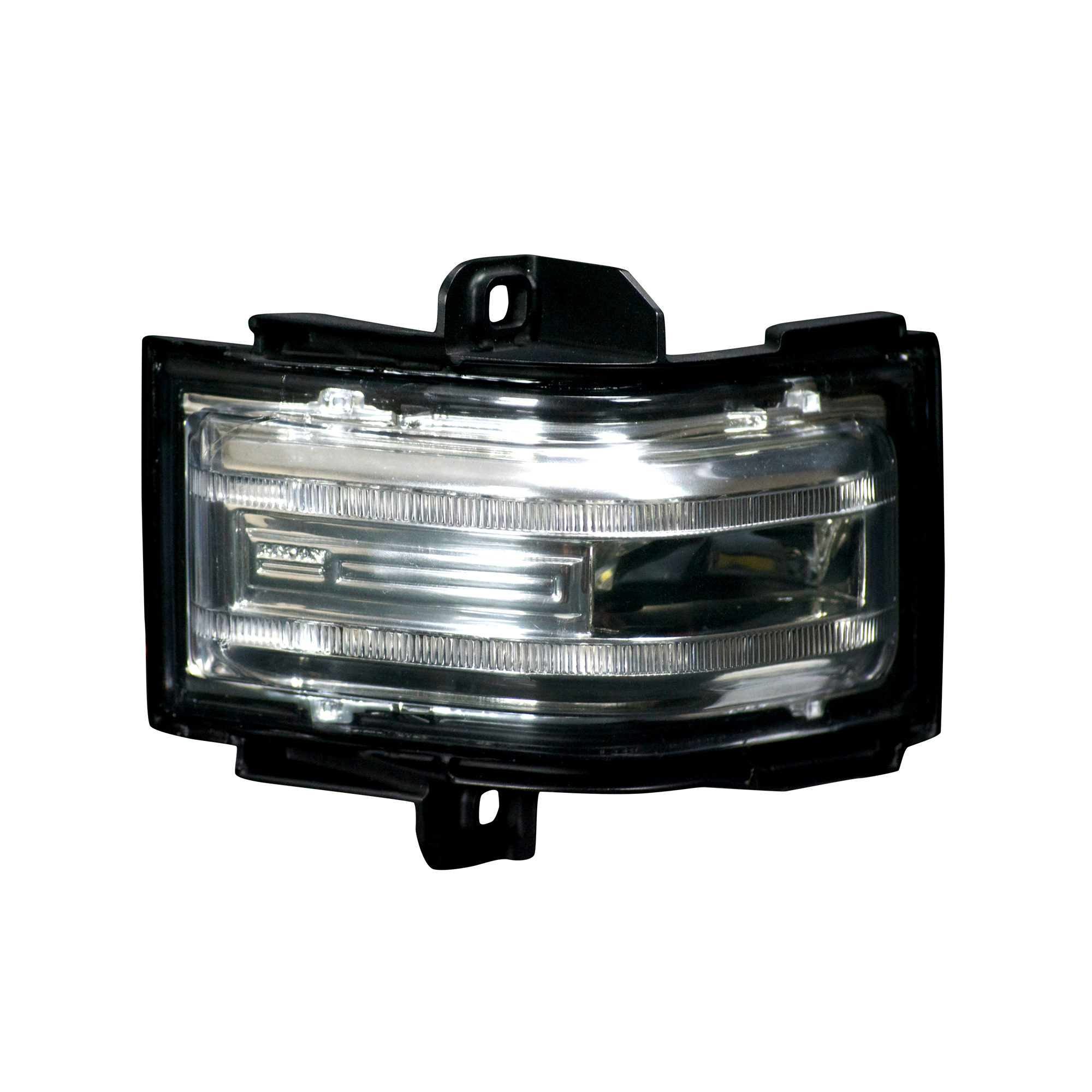 Recon 264245WHCL White LED Scanning Clear Side Mirror Lights | XDP