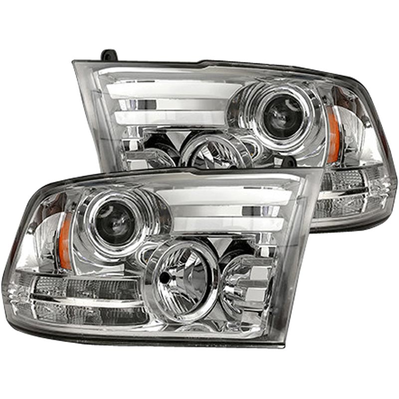 Recon 264276CLC Clear Projector Headlights With OLED DRL | XDP