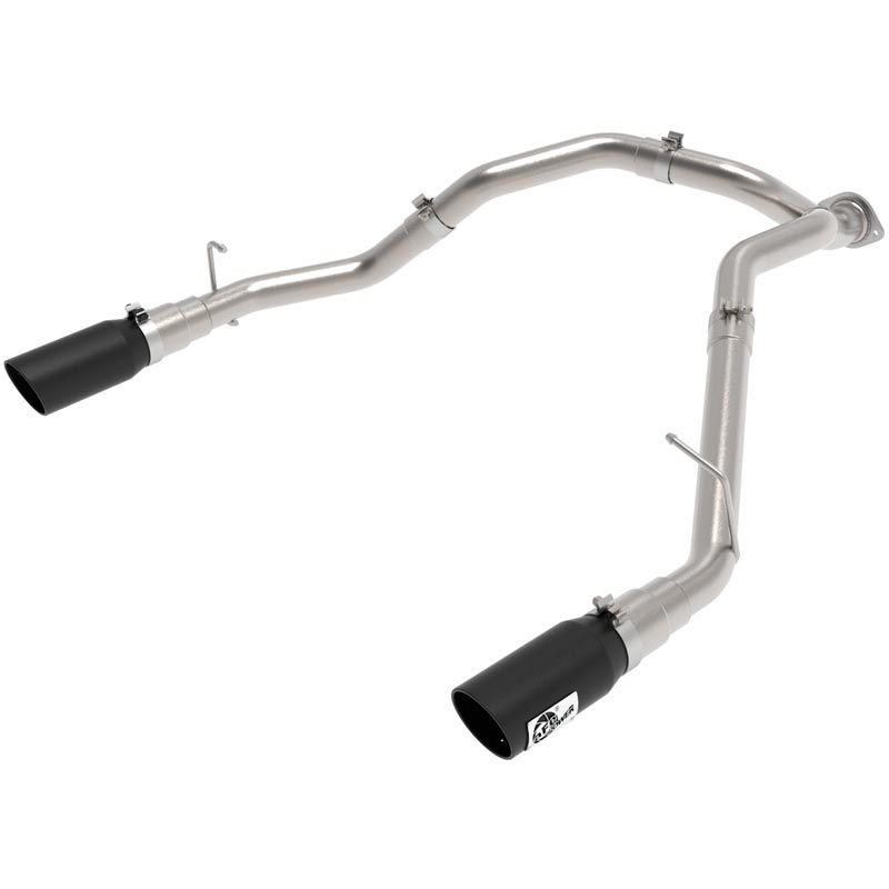 AFE 49-42080 Large Bore-HD 3" Dual DPF-Back Exhaust System | XDP