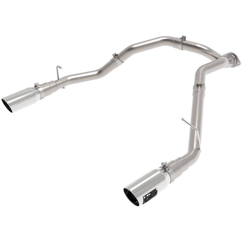AFE 49-42080-P Large Bore-HD 3" Dual DPF-Back Exhaust System | XDP