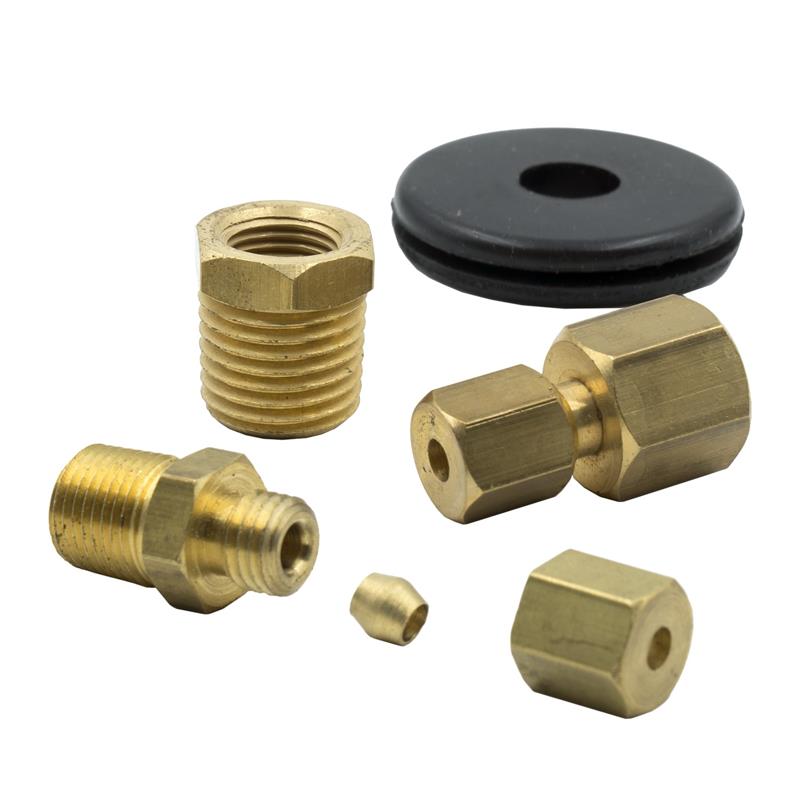Auto Meter 3290 1/8" Compression Fitting Kit | XDP
