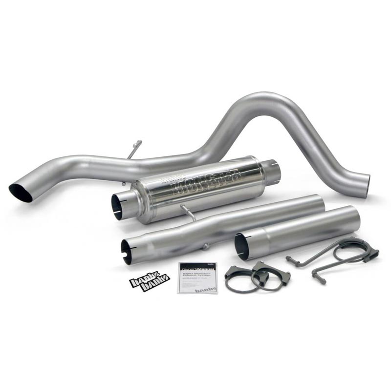 Banks Power 48791 4" Cat-Back Monster Sport Exhaust System | XDP