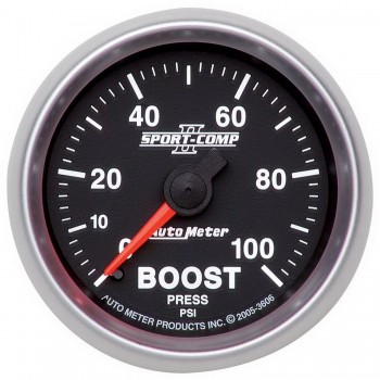 Auto Meter 3606 Sport-Comp II Boost Gauge | XDP