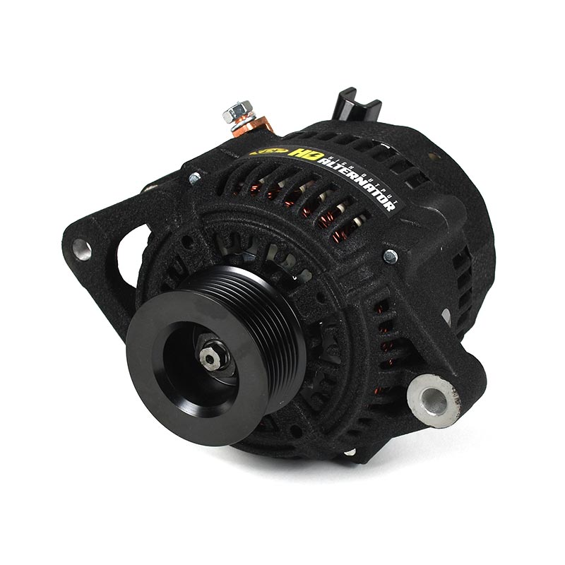 XDP HD High Output Alternator (New) Wrinkle Black XD511 - Dodge 5.9L ...