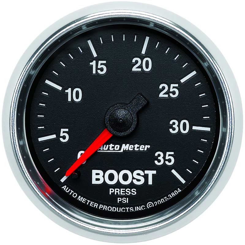 Auto Meter 3804 GS Series Boost Gauge | XDP