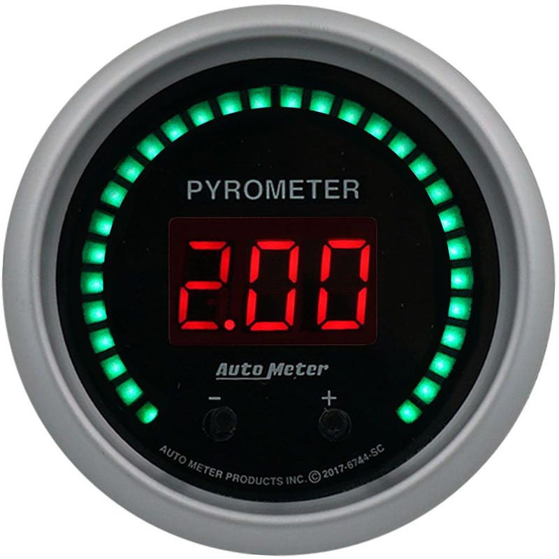 Auto Meter 6744-SC Sport-Comp Elite Digital Pyrometer Gauge | XDP