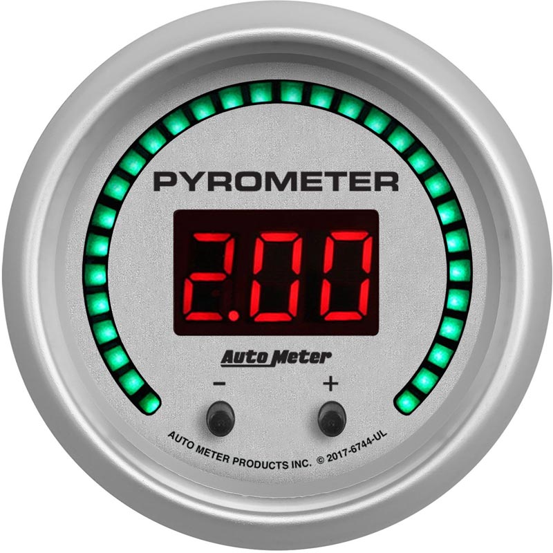 Auto Meter 6744-UL Ultra-Lite Elite Digital Pyrometer Gauge | XDP