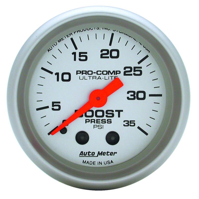 Auto Meter 4304 Ultra-Lite Boost Gauge