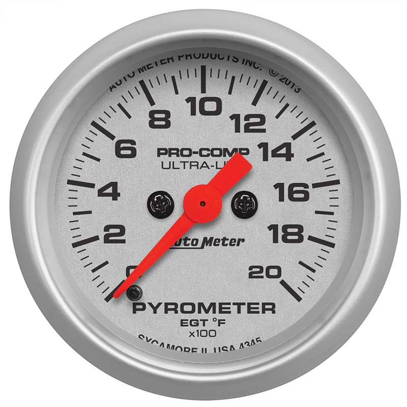 Auto Meter 4345 Ultra-Lite Pyrometer Gauge | XDP