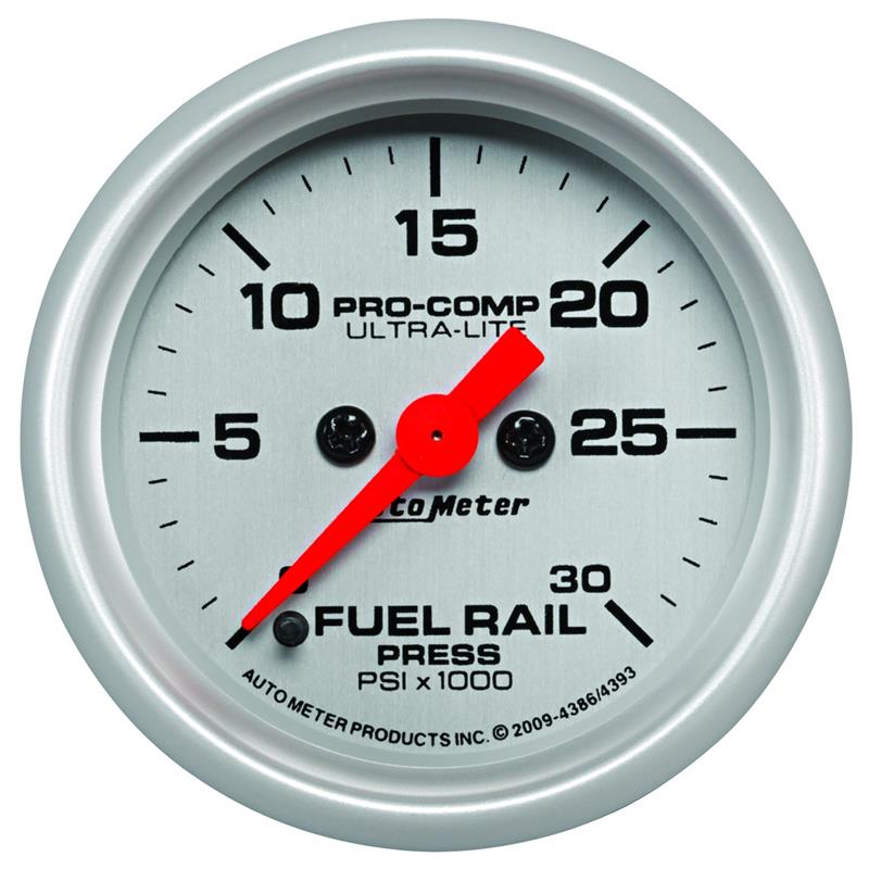Fuel Rail Pressure Gauge