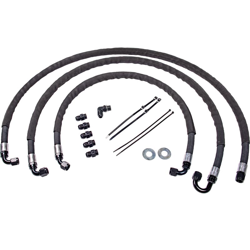 Fleece FPE-TL-LML-1516 Heavy Duty Transmission Cooler Lines | XDP