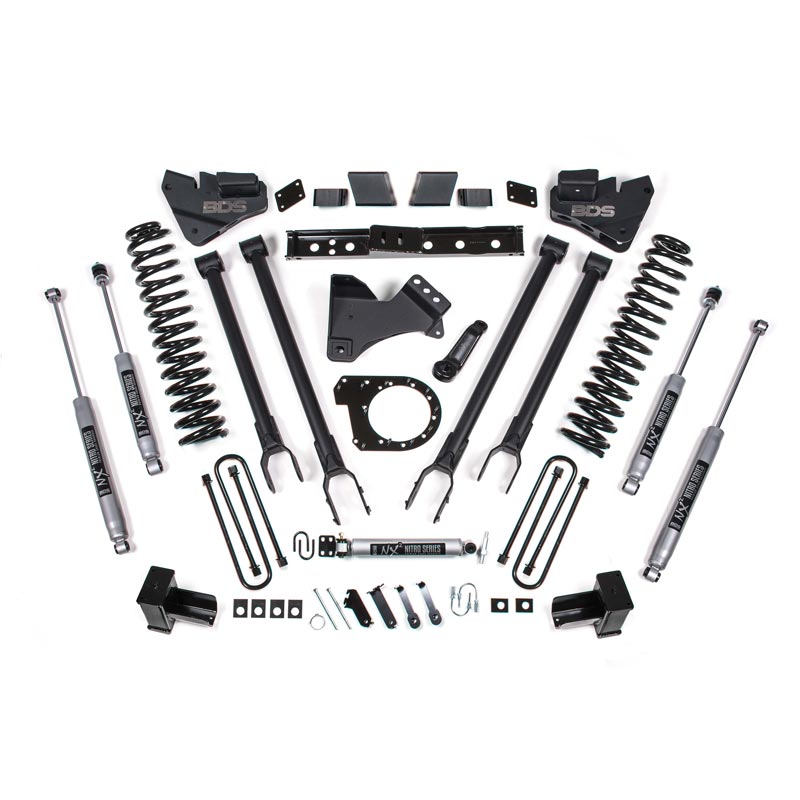 BDS Suspension 6" 4-Link Lift Kit (2020-2022 Ford F-250/350 6.7L ...