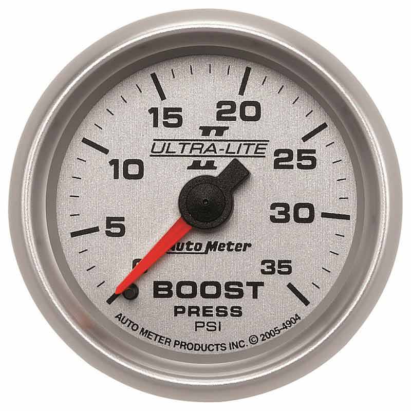 Auto Meter 4904 Ultra-Lite II Boost Gauge | XDP