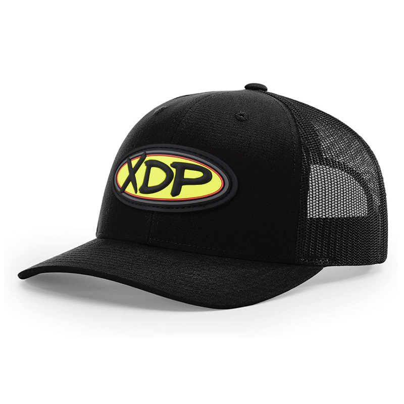XDP - Trucker Hat with PVC 3D Patch - Black