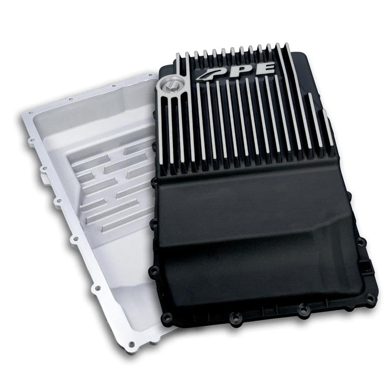 PPE Heavy-Duty Aluminum 10R80 Deep Transmission Pan - Brushed 328053610 ...