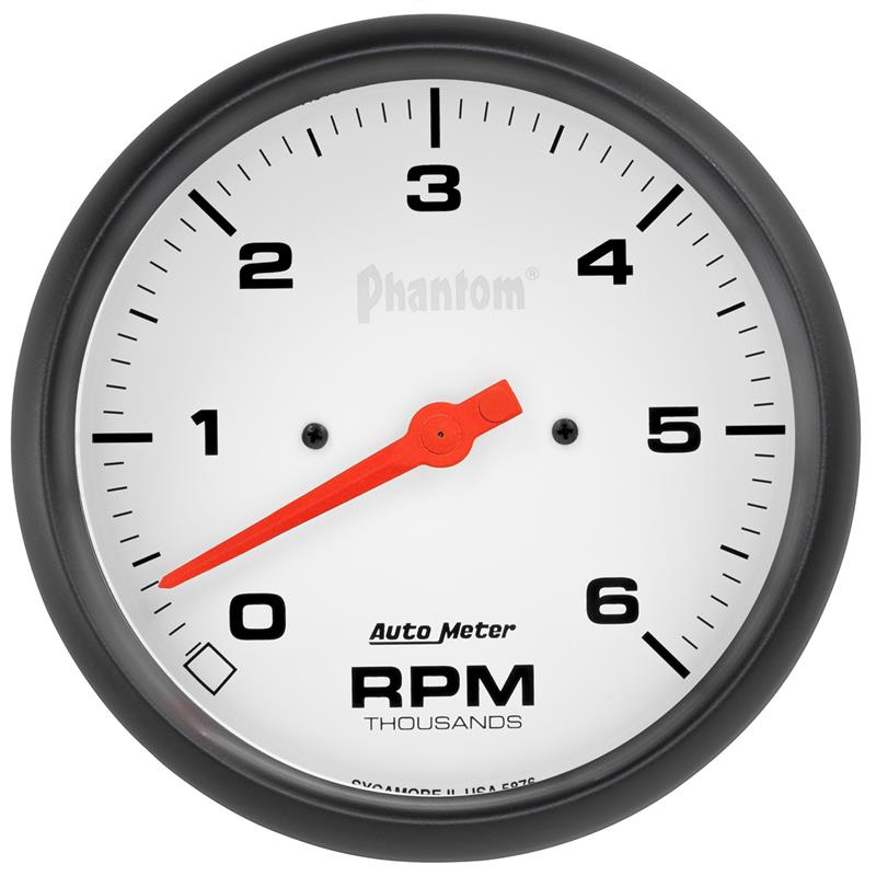 Auto Meter 5876 Phantom Series 5" In-Dash Tachometer
