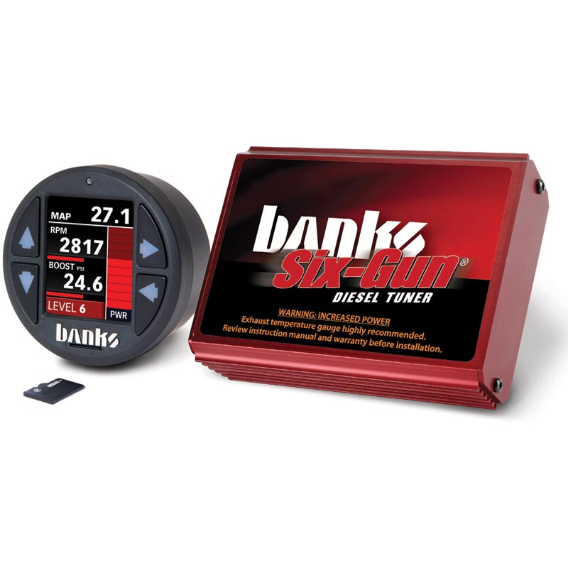 Banks Power 61442 Six-Gun Diesel Tuner with iDash 1.8 DataMonster | XDP