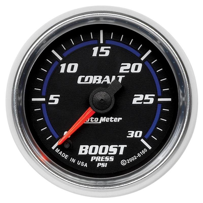 Auto Meter Cobalt Series Boost Gauge 6160 | XDP