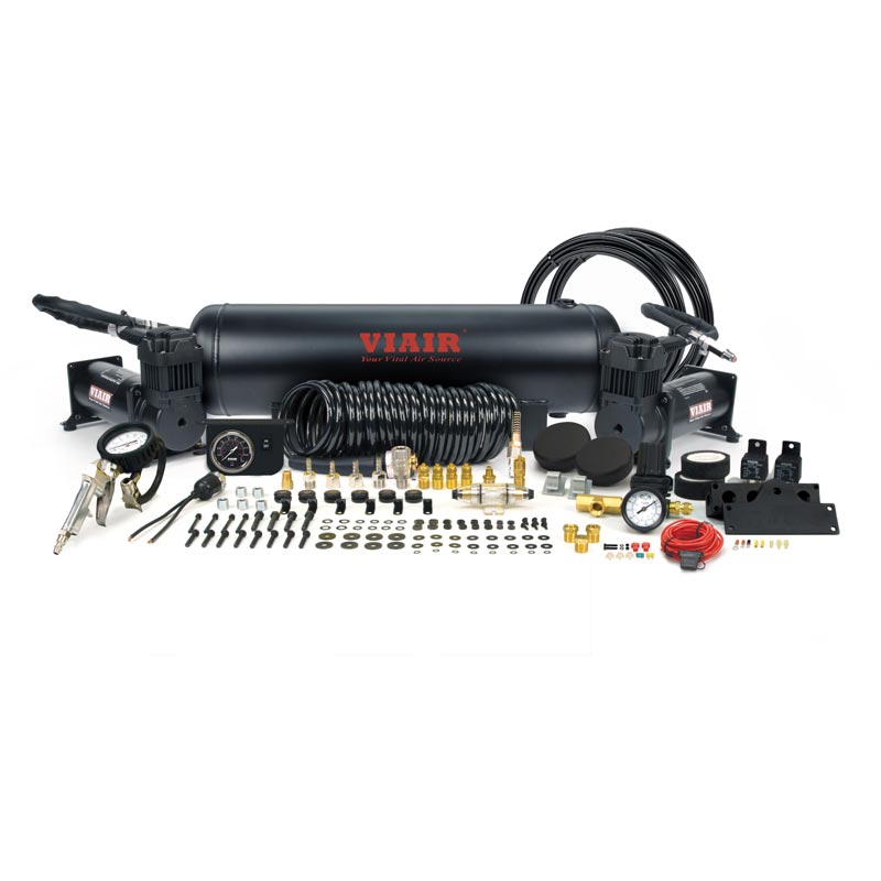 Viair 20020 Dual Stealth Black 444C On-Board Air System | XDP