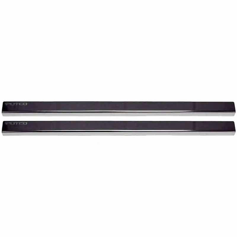 Putco 95146BP Black Platinum Door Sills Plates (Front) | XDP
