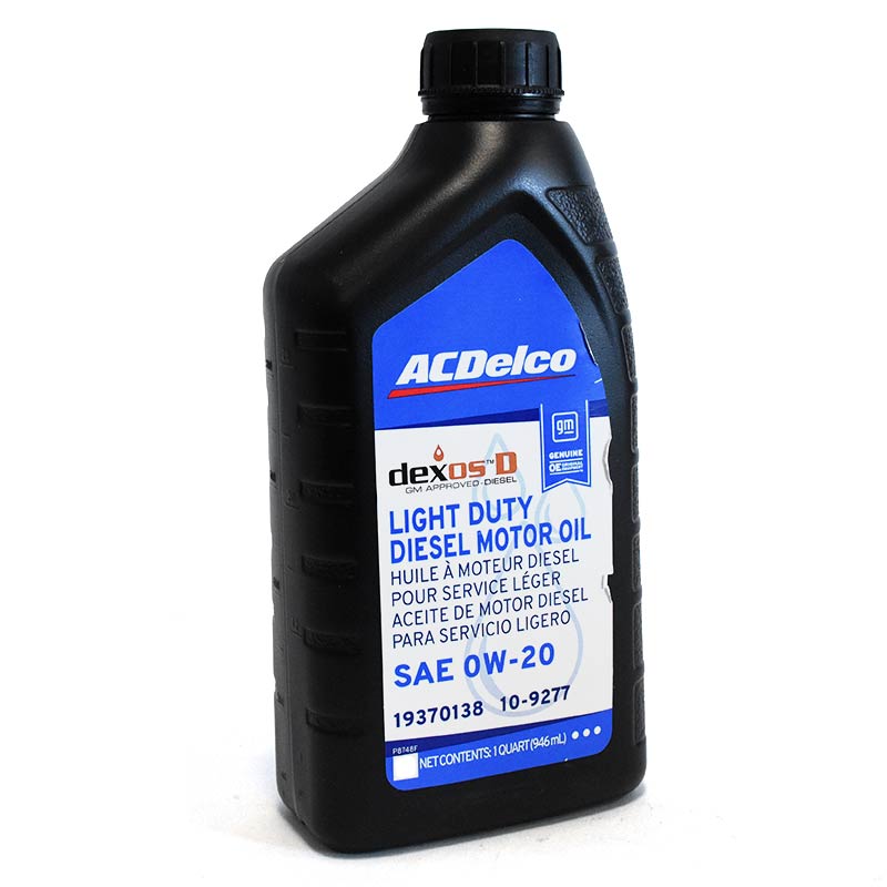 ACDelco 10-9277 0W-20 DexosD Engine Oil | XDP