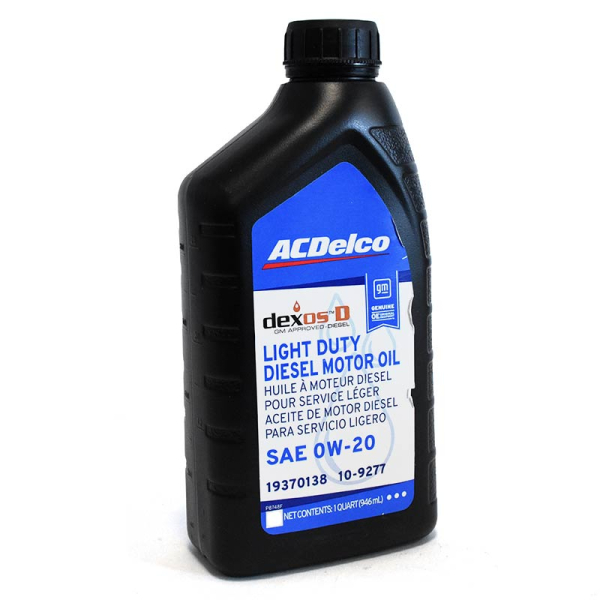 ACDelco 10-9277 0W-20 DexosD Engine Oil | XDP