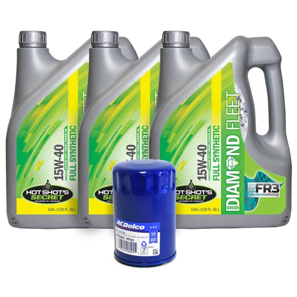 GM 6.6L Duramax 15W-40 Oil Change Bundle (OE Oil Filter) XDK175 | XDP