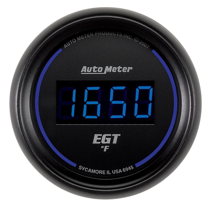 Auto Meter 6945 Cobalt Digital Pyrometer Gauge | XDP