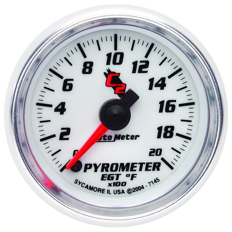 Auto Meter C2 Series Pyrometer Gauge7145 | XDP