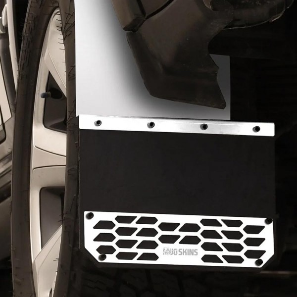 Putco 78304 Polished Stainless Steel Rear Mud Skins | XDP