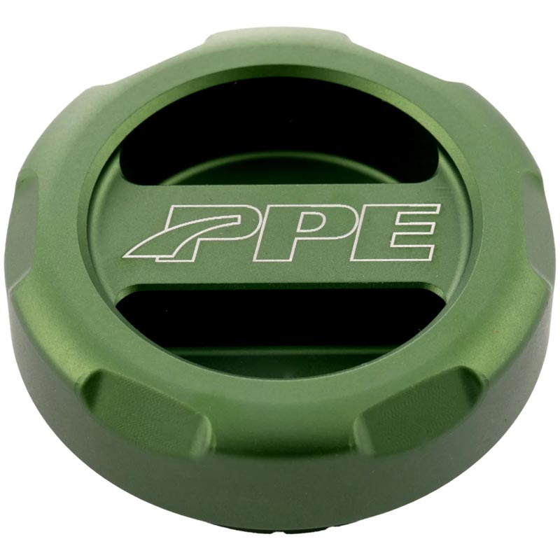 PPE Billet Fuel Cap with Built-In Magnet (Anodized Green) 273001000 | XDP