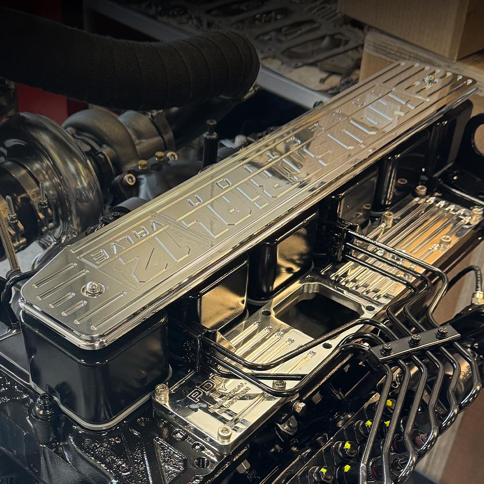 Industrial Injection PDM-02286 Polished Billet 12 Valve Engine Cover | XDP