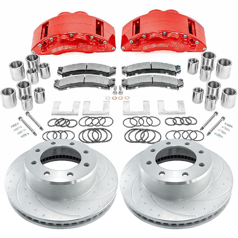 SSBC-USA A404-30A-DS B8 Barbarian Brake Caliper & Rotor Kit (Front) | XDP