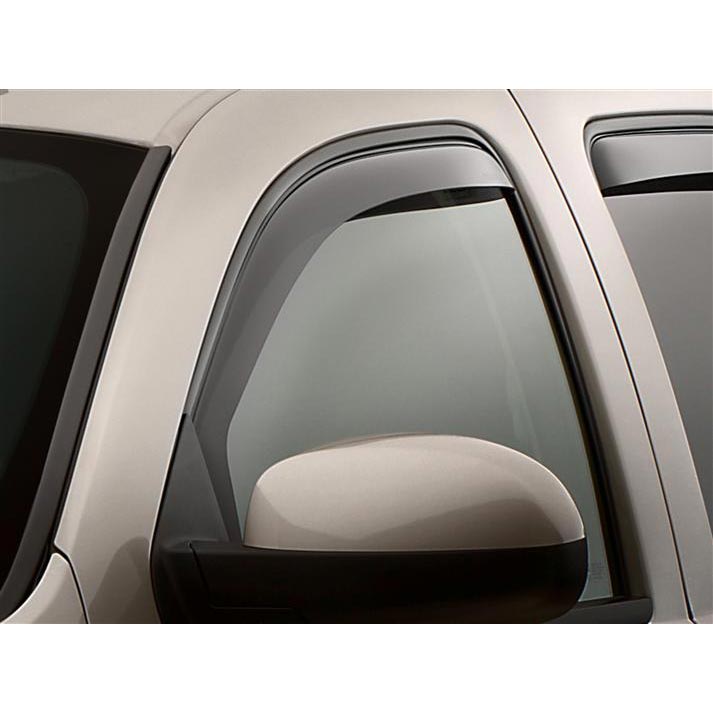 WeatherTech 80426 Dark Smoke Front Side Window Deflectors | XDP