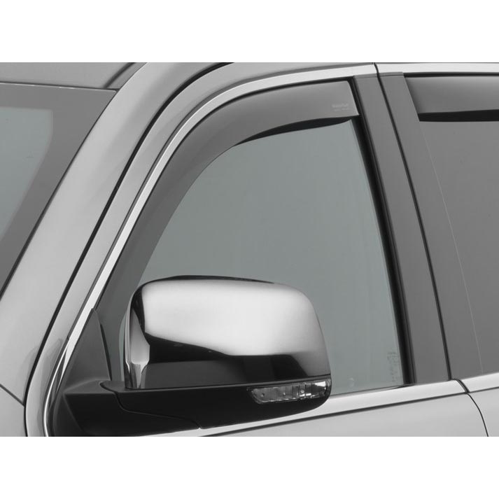 WeatherTech 80562 Dark Smoke Front Side Window Deflectors | XDP