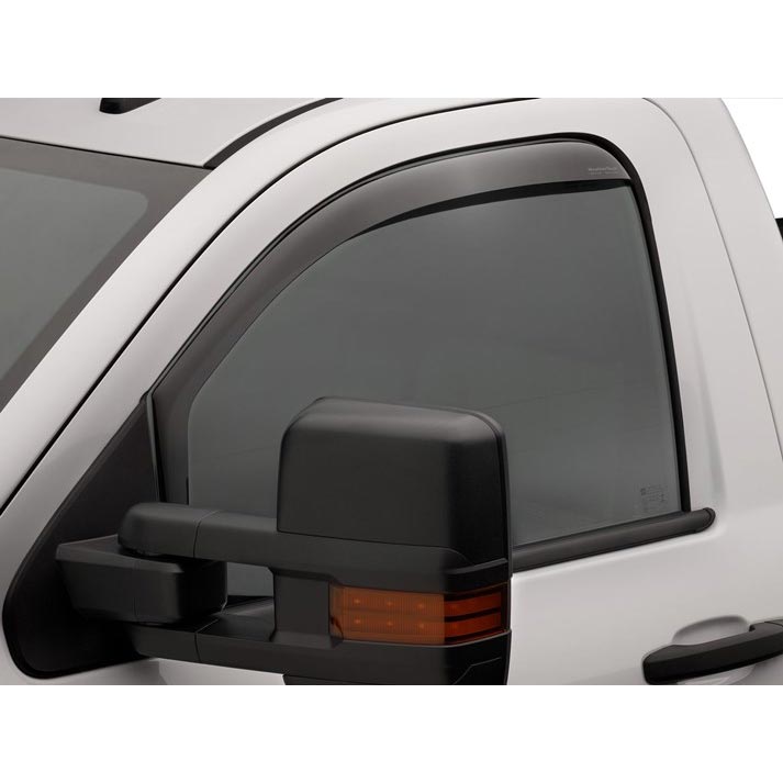 WeatherTech 80739 Dark Smoke Front Side Window Deflectors | XDP