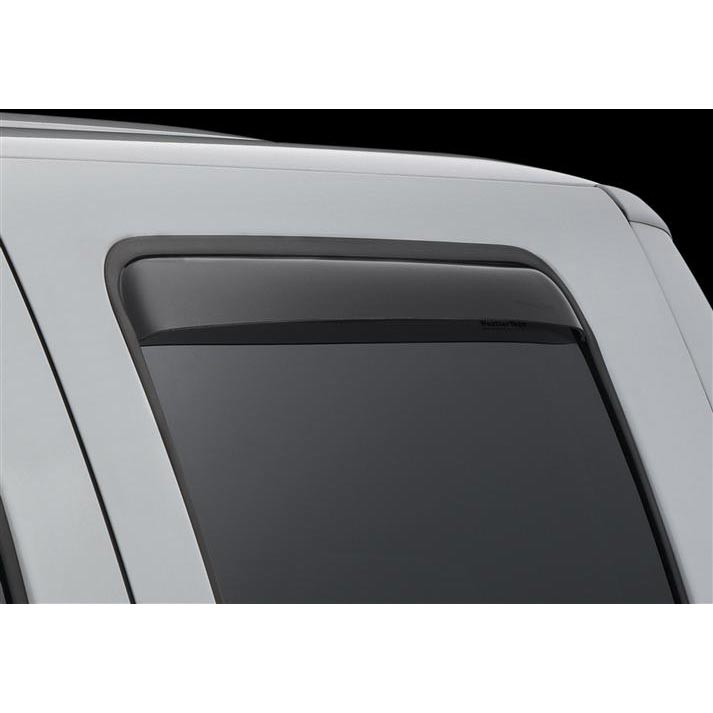 WeatherTech 81138 Dark Smoke Rear Side Window Deflectors | XDP