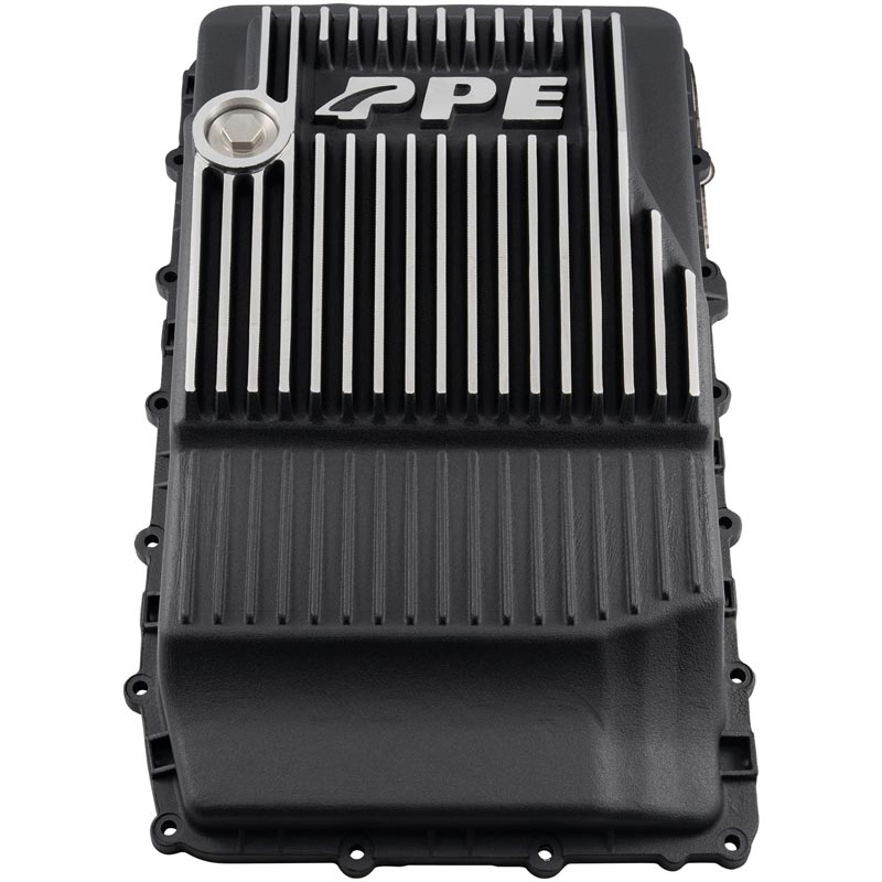PPE Heavy-Duty Aluminum 10R80 Deep Transmission Pan - Brushed 328053610 ...