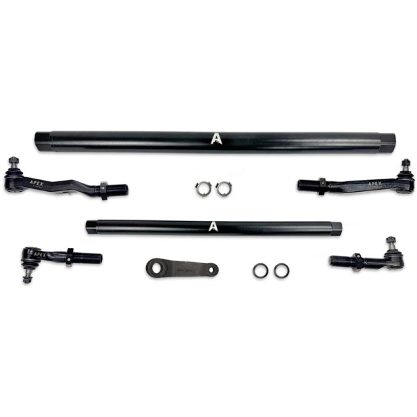 Apex Chassis Steel ProLock Steering Kit KIT (Black) 380P-STL | XDP