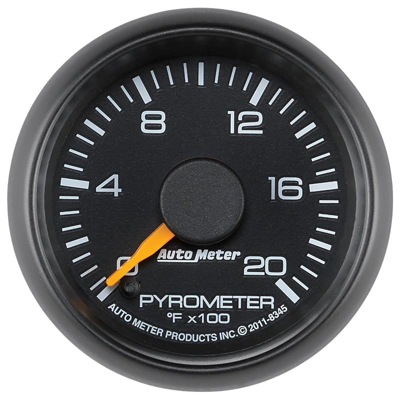 Auto Meter Factory Matched Pyrometer Gauge 8345 | XDP