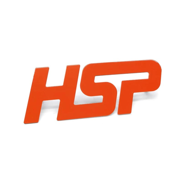 HSP Universal Grill Badge - M&M Orange HSP-ACC-100-O | XDP