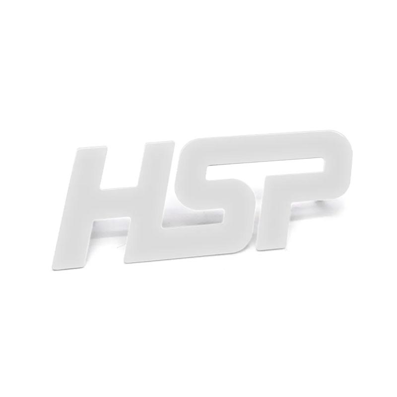 HSP Universal Grill Badge - Polar White HSP-ACC-100-W | XDP